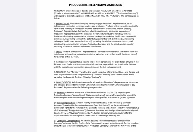 Film Contracts and Agreements to Protect Your Film - 2024 - FilmDaily.tv